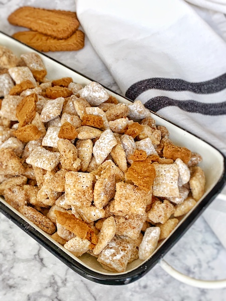 Biscoff Cookie Butter Muddy Buddies Her Modern Kitchen